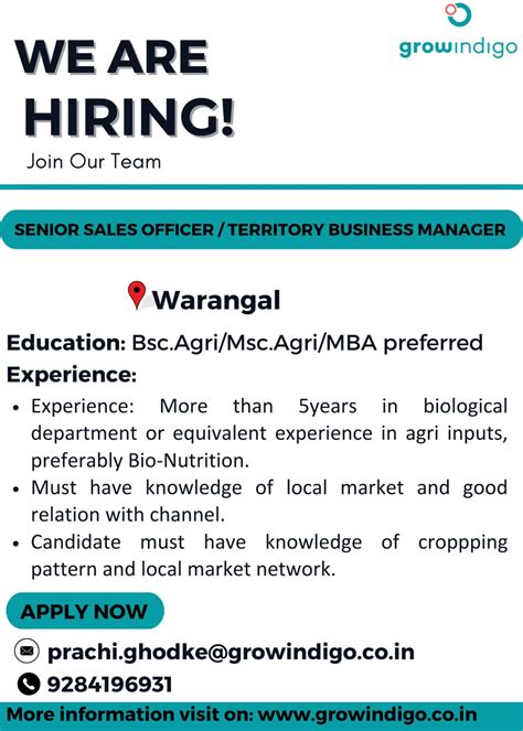Prachi Jain On Linkedin Hiring Agribusiness Salesandmarketing Tbm Territorysalesmanager