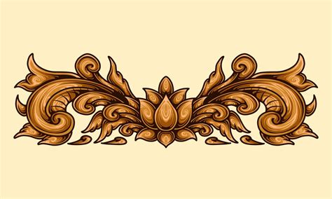 Luxury Carved Classic Style Frame Vector 21718571 Vector Art At Vecteezy