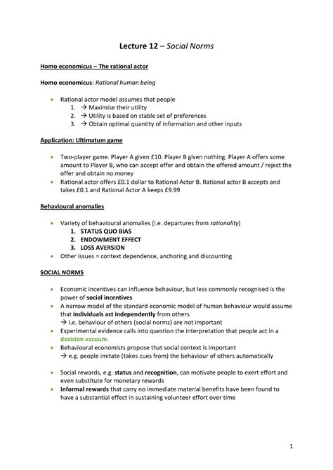 L12 Social Norms Lecturer Julia Touza Warning Tt Undefined Function 32 Warning Tt