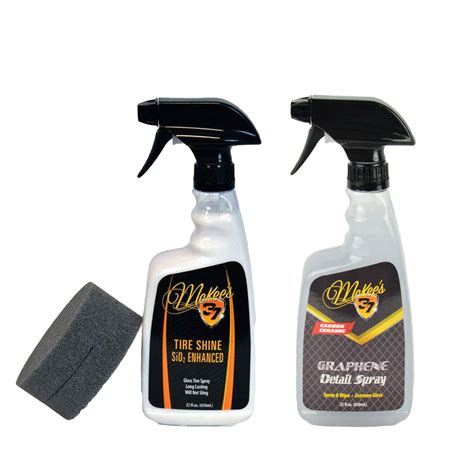 Graphene Detail Spray Sio2 Tire Shine 2 Pack Special