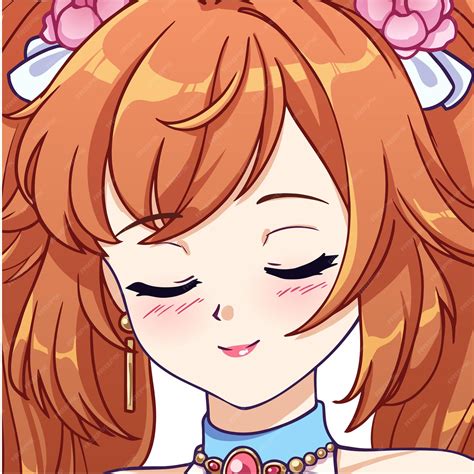 Premium Vector Vector Illustration Of Anime Princess With Tan Skin
