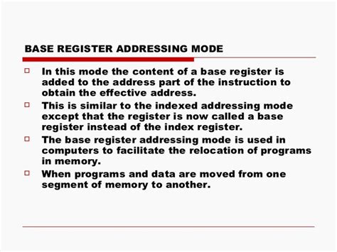 Addressing Modes