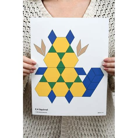 Pattern Blocks Printable Activity Cards