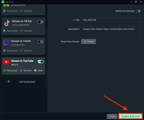 How to Multistream in Vertical and Horizontal Mode on YouTube | Streamlabs