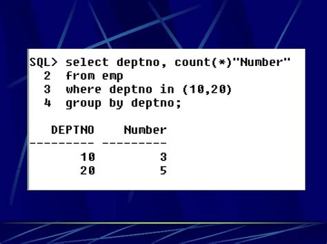 Aggregating Data Using Group Functions Objectives After Completing