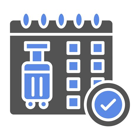 Reservation Vector Icon Style 22404609 Vector Art At Vecteezy