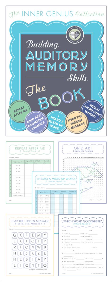 How To Help Your Struggling Learner Strengthen Auditory Memoryinner