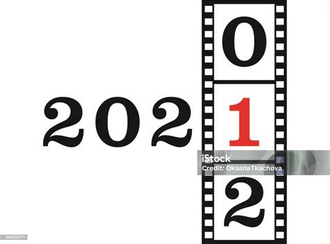 Black And Red Logo 2021 On A White Background Stock Illustration Download Image Now 2021