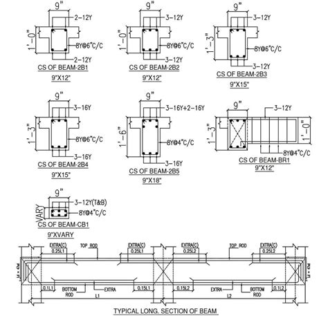 Engineering Infinity On Linkedin Typical Long Section Of Beam