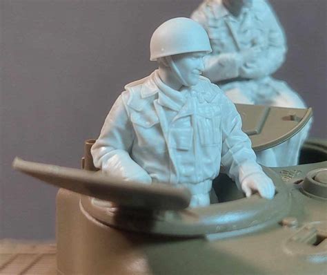 British Sherman Tank Pixie Suit Commander Panzerart Fi35 213