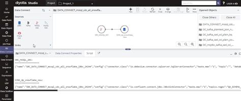 working with mssql cdc source connector