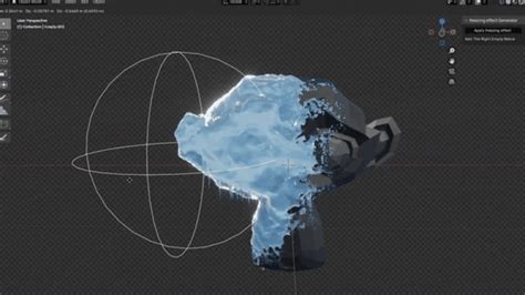 Review Freezing Effect Generator Blender Extensions