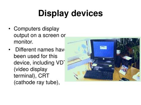 PPT Output Devices PowerPoint Presentation Free Download ID 347268