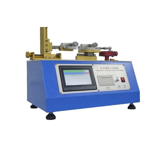 Horizontal Plug And Pull Force Tester Insertion And Extraction Force