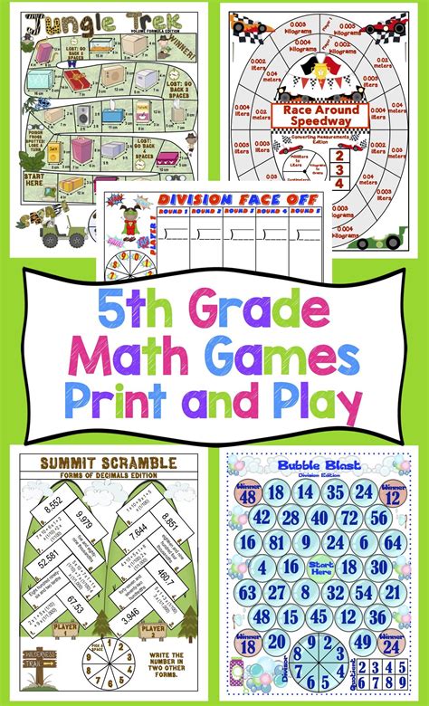 50 States Games For 5th Graders