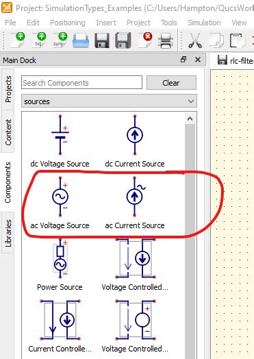 Analog Simulation Qucs S Documentation