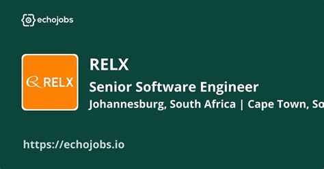 Relx Is Hiring Software Engineer Lll Johannesburg South Africa Cape Town South Africa Sql