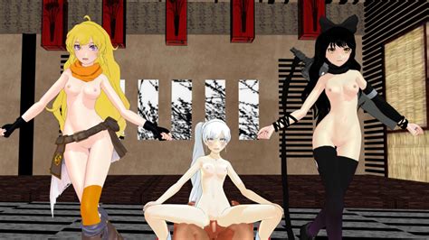 Rule 34 3d Blake Belladonna Boots Faunus Male Penis Rwby Sex Weiss
