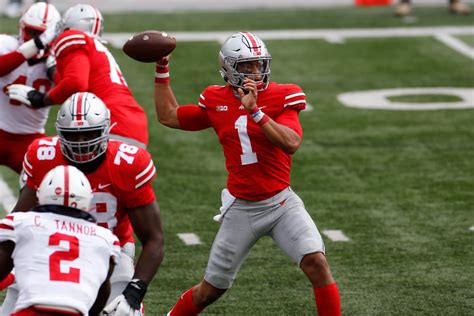 Justin Fields Opens Heisman Campaign In Style As No 5 Osu Dominates Nebraska News Scores