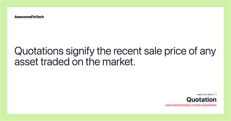 Quotation Awesomefintech Blog