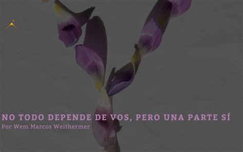 No Todo Depende De Vos Una Parte Sí Casa Volcan