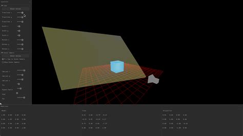 Jon Eskins Blog Model View Projection Matrices