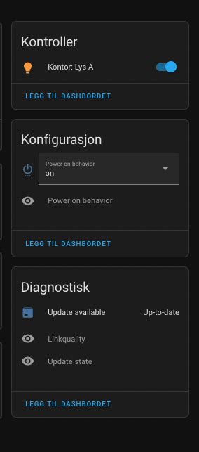 Missing Exposed Controls In Ha For Ikea Led 2004g8 806lm · Issue