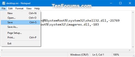Change or Restore Desktop Folder Icon in Windows | Tutorials
