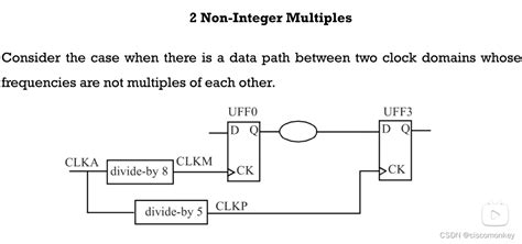 sta系列 特殊时序分析 across clock domain分析 multiple clocks分析 非整数倍时钟时序约束 csdn博客