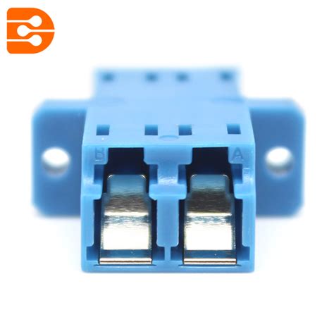 LC UPC Duplex Adapter With Inner Shutter From China Manufacturer DOWELL INDUSTRY