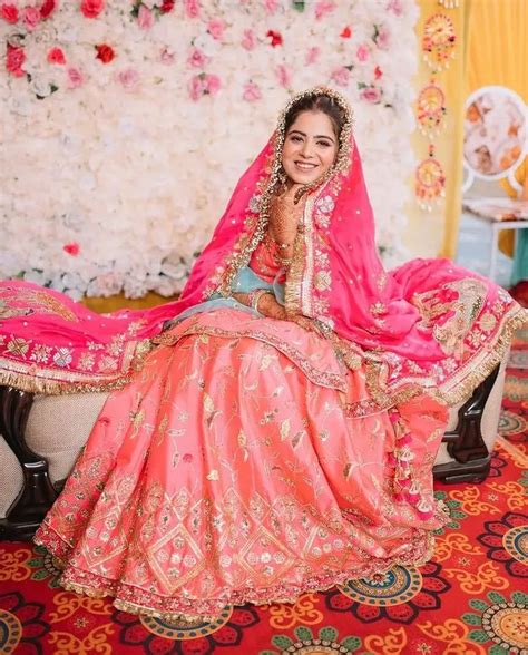 Appealing Jaggo Ceremony Outfits For Sikh Brides Sikh Bride Bride