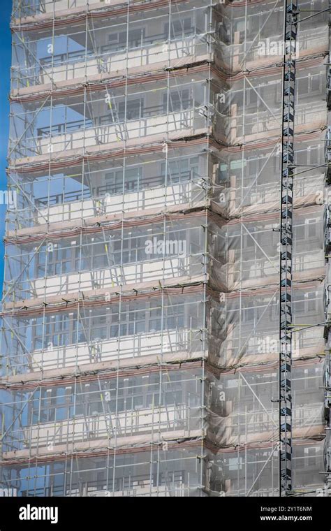 Block Of Flats Cladding Replacement Grenfell Cladding Tradgedy