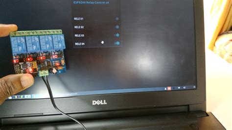 Review Module Esp8266 With 4 Relay And Node Red From