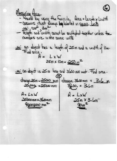 Ms Friedmans Foundations Of Science Metric System Notes