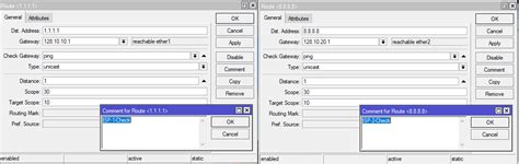 Mikrotik Failover ISP Recursive Gateway Catatan Teknisi
