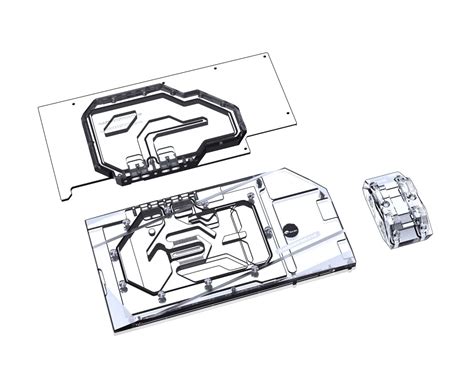 Bykski Full Coverage Gpu Water Block W Integrated Active Backplate Fo Bykski Us