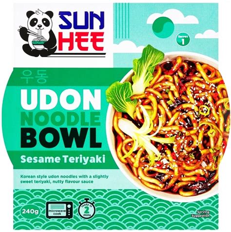 Jídlo Udon Bowl Sesame Teriyaki 240g Sun Hee Za 9800czk Allegro