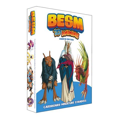 Besm Roleplaying Game 4e 2d Animinis Anglais
