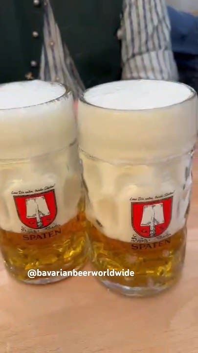 Schaumige At Its Best🤟🍺 Bavarianbeerworldwidebierlehrerspatenbräu