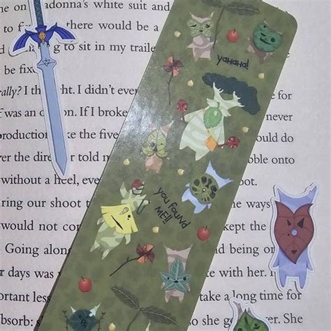 Gravity Falls Inspired Bookmark Illustration Holder Planner Journal Cartoon Dipper Mabel