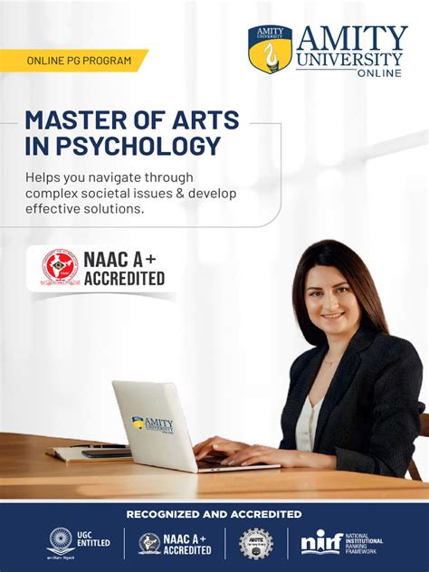 Amity University Online Ma In Psychology Pdf Psychologist Psychology