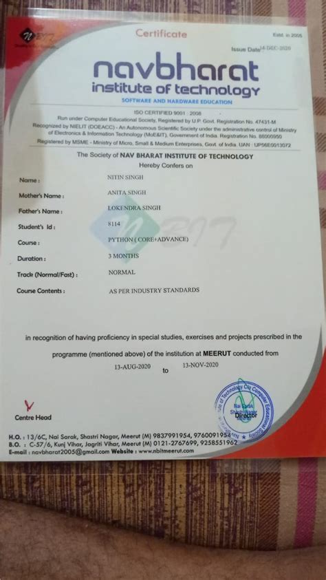 Cprogramminglanguage Internship Nitin Singh