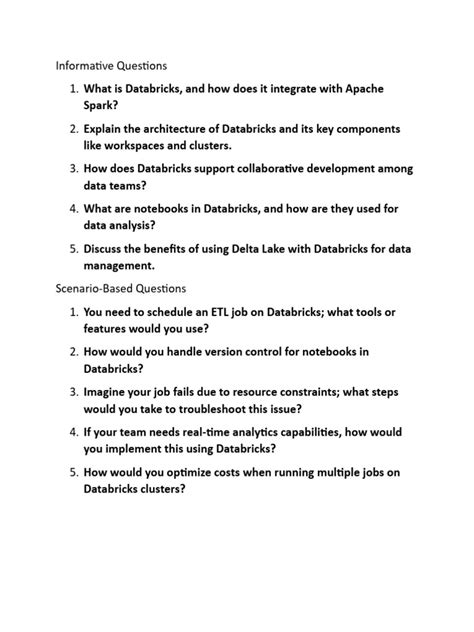 Databricks Guide Integration Architecture And Code Examples Pdf Apache Spark Computing