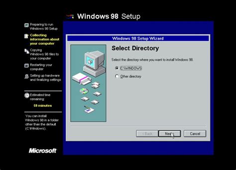Retro Computing Windows 98 Se Setup An Insight Into My Hindside