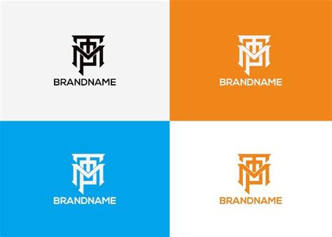 Premium Vector Tmp Letter Logo Design Templete