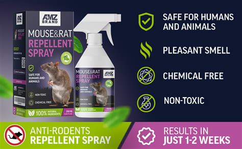 Amz Brand Premium Mouse Repellent Spray Anti Rat Peppermint Oil Spray