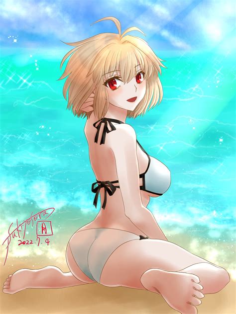 Arcueid Brunestud Tsukihime Drawn By Soranotsukiyo Danbooru