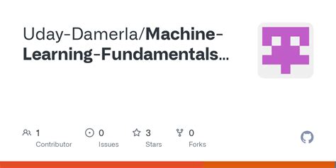 github uday damerla machine learning fundamentals udacity nanodegree