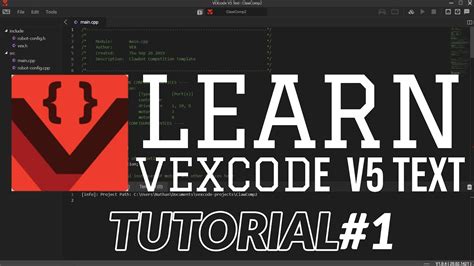 T Introduction To VEXcode V Text YouTube