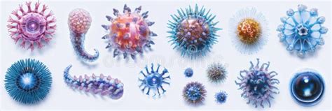 Evolving Bacteria Showcasing Diverse Forms And Structures In A